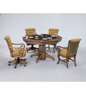 Darafeev Corsica Poker and Dining Table with Bumper Pool