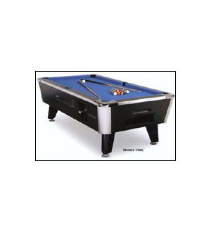 Great American Legacy Billiard Table - coin operated