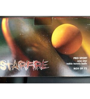 STARFIRE, 2 star 40mm table tennis balls
